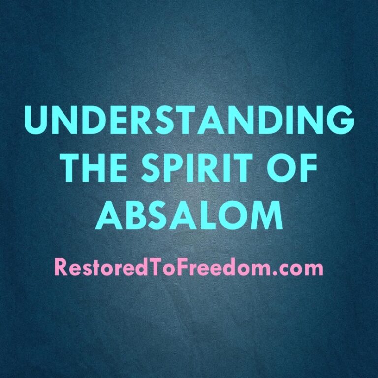 But Absalom was frustrated and angry.